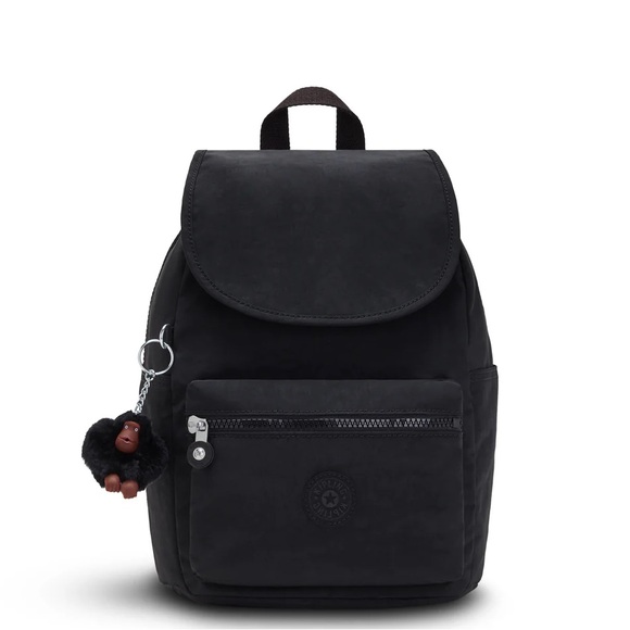 Kipling | Bags | New Kipling Ki945 Small Ezra Backpack Black Tonal ...
